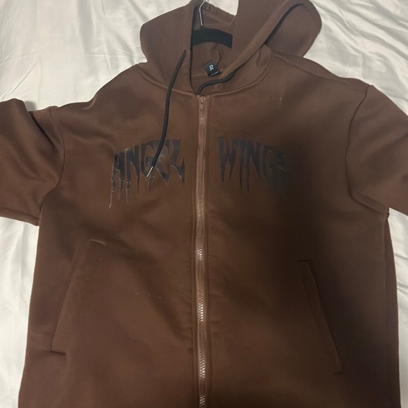 Tuff Athletics | Sweaters | Angel Wings Hoodie Never Worn | Poshmark